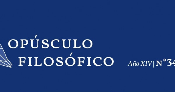 Opúsculo Filosófico - Facultad de Filosofía y Letras